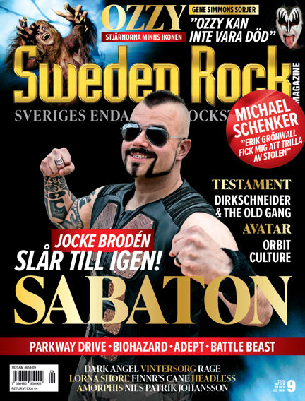 Läs tidningen 1 oktober 2025 - Sweden Rock Magazine med Readly - Den ...