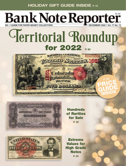 Read Bank Note Reporter magazine on Readly - the ultimate magazine ...