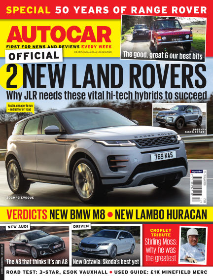22 April 2020 - Autocar Magazine - 1000's of magazines in one app