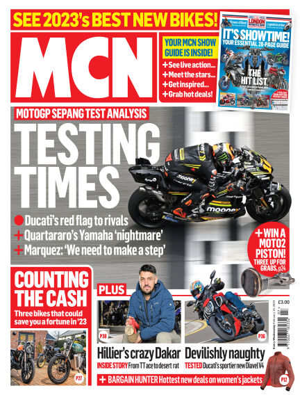 15 February, 2023 - Motorcycle News (MCN) Magazine - 1000's of magazines in one app