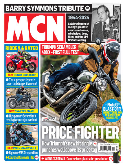 13 March 2024 - Motorcycle News (MCN) Magazine - 1000's of magazines in one app