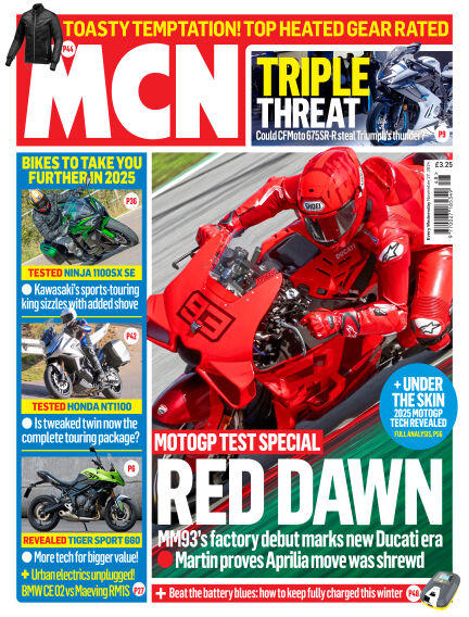 27 November 2024 - Motorcycle News (MCN) Magazine - 1000's of magazines ...