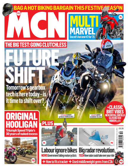 11 December, 2024 - Motorcycle News (MCN) Magazine - 1000's of magazines in one app