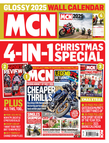 Page 2 - 18 December 2024 - Motorcycle News (MCN) Magazine - 1000's of magazines in one app
