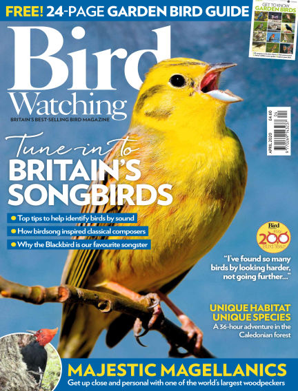 12 March 2020 - Bird Watching Magazine - 1000's of magazines in one app