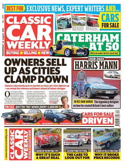 23 August, 2023 - Classic Car Weekly Magazine - 1000's of magazines in ...