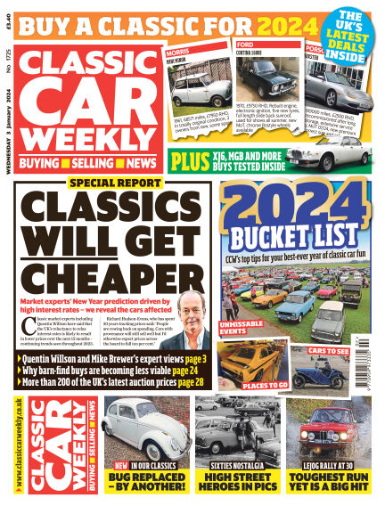 3 January 2024 - Classic Car Weekly Magazine - 1000's of magazines in ...