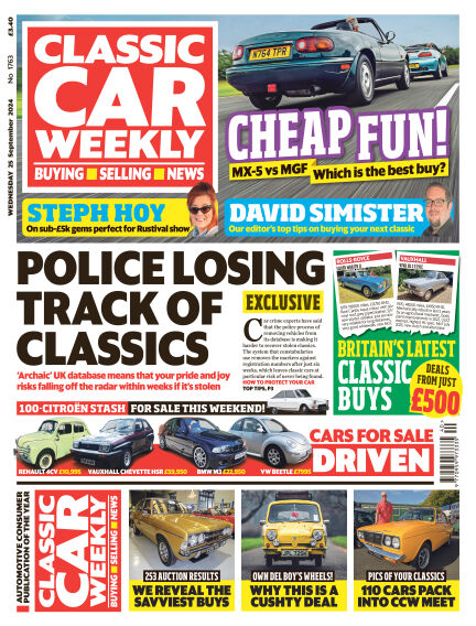 Classic Car Weekly Magazine - 1000's of magazines in one app