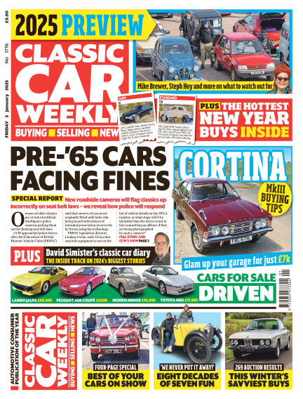 2 January 2025 - Classic Car Weekly Magazine - 1000's of magazines in ...