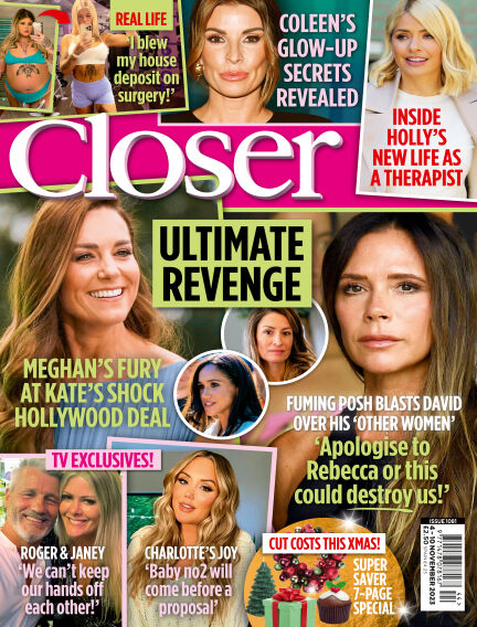 31 October 2023 - Closer UK Magazine - 1000's of magazines in one app