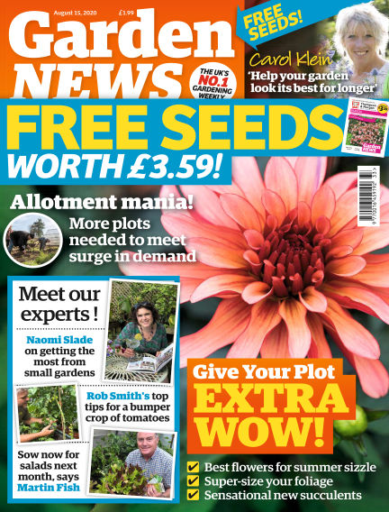 11 August 2020 - Garden News Magazine - 1000's of magazines in one app