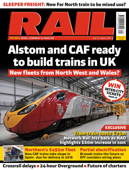 19 July, 2017 - Rail Magazine - 1000's of magazines in one app