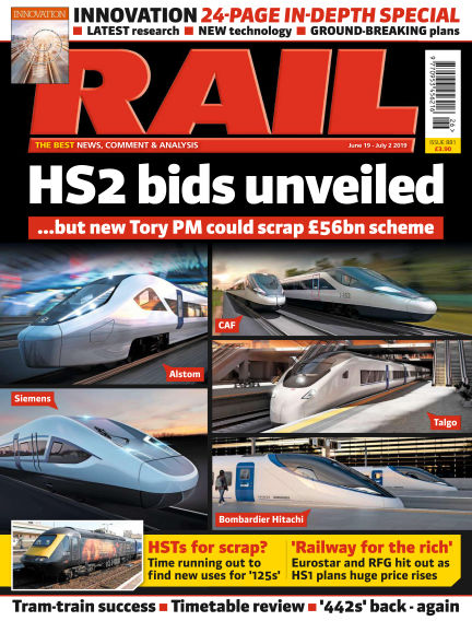 15 June, 2019 - Rail Magazine - 1000's of magazines in one app