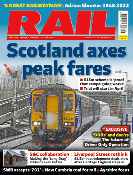 24 December, 2022 - Rail Magazine - 1000's of magazines in one app