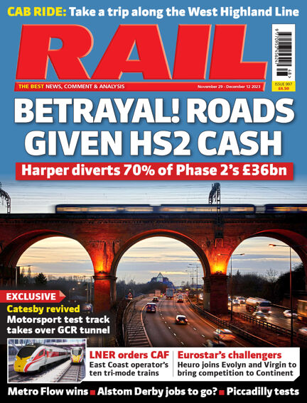 29 November, 2023 - Rail Magazine - 1000's of magazines in one app