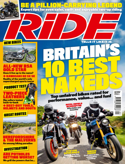 10 August 2022 - RiDE Magazine - 1000's of magazines in one app