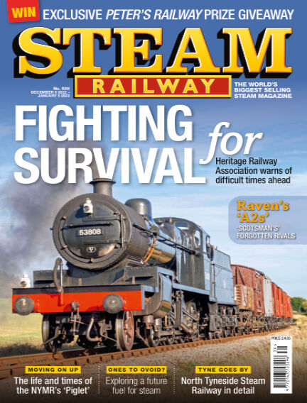 9 December 2022 - Steam Railway Magazine - 1000's of magazines in one app