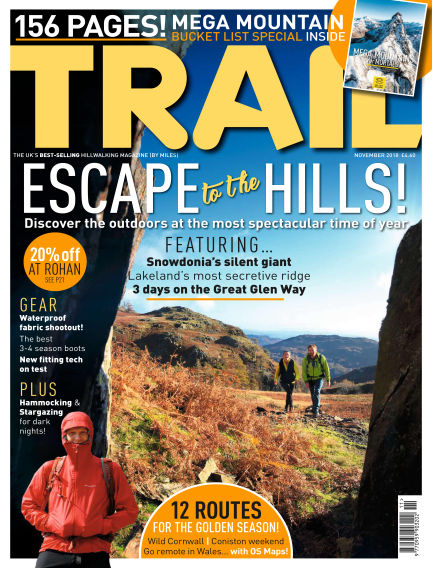 04 October, 2018 - Trail Magazine - 1000's of magazines in one app