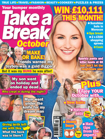 26 September 2024 - Take a Break Monthly Magazine - 1000's of magazines in one app