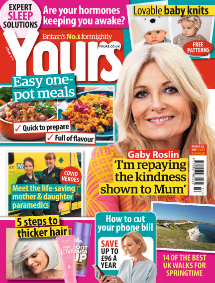 09 March, 2021 - Yours Magazine - 1000's of magazines in one app