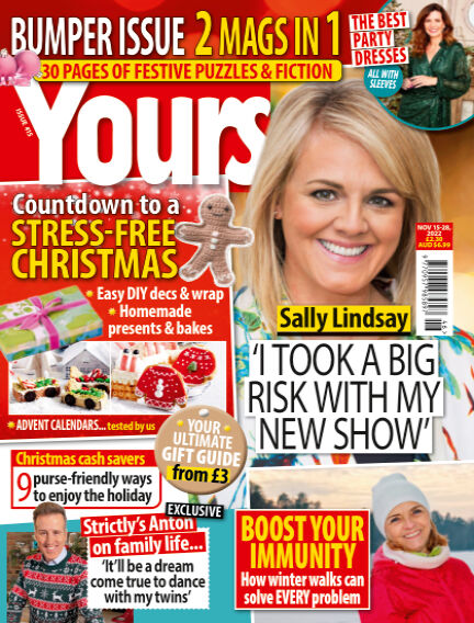 15 November, 2022 - Yours Magazine - 1000's of magazines in one app