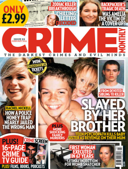 4 February 2021 - Crime Monthly Magazine - 1000's of magazines in one app
