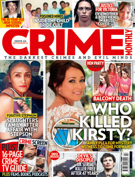 01 September, 2022 - Crime Monthly Magazine - 1000's of magazines in ...