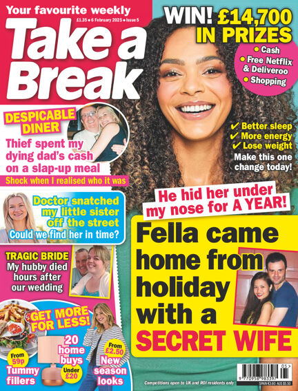 Read Take a Break Weekly magazine on Readly - the ultimate magazine subscription. 1000's of ...
