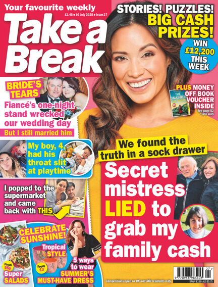 Page 1 - Take a Break Weekly Magazine - 1000's of magazines in one app