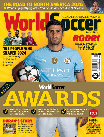 20 December, 2024 - World Soccer Magazine - 1000's of magazines in one app