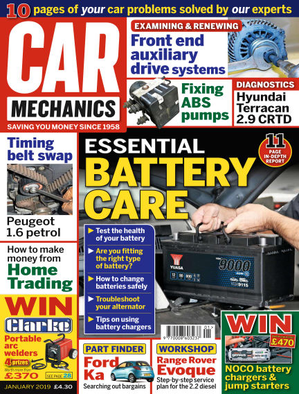 20 December, 2018 - Car Mechanics Magazine - 1000's of magazines in one app