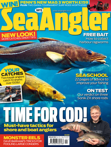 19 October 2017 - Sea Angler Magazine - 1000's of magazines in one app