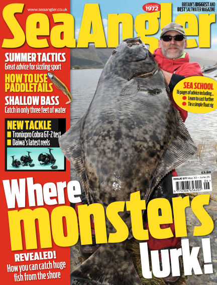 30 May, 2019 - Sea Angler Magazine - 1000's of magazines in one app