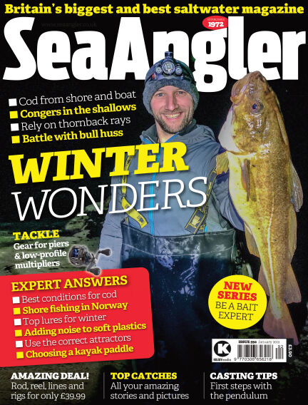 07 January, 2021 - Sea Angler Magazine - 1000's of magazines in one app