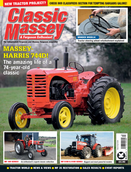 Classic Massey Ferguson Enthusiasts Magazine - 1000's of magazines in ...