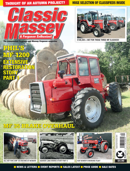 Classic Massey Ferguson Enthusiasts Magazine - 1000's of magazines in ...