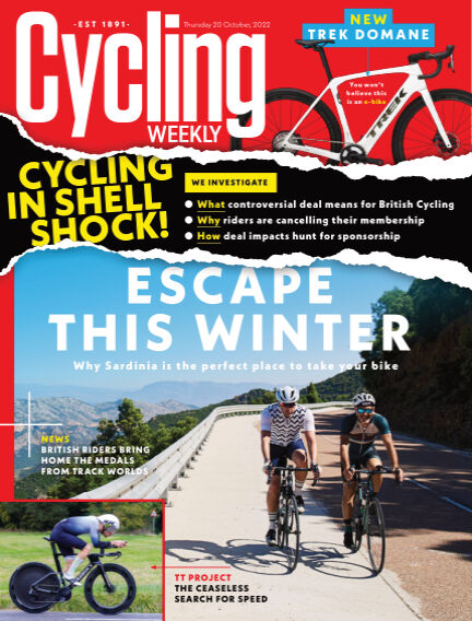 20 October, 2022 - Cycling Weekly Magazine - 1000's of magazines in one app