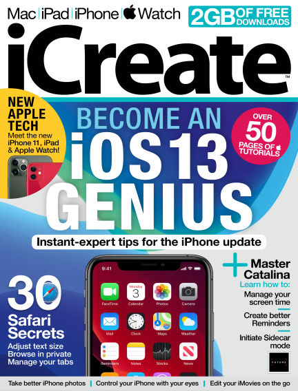10 October 2019 - iCreate Magazine - 1000's of magazines in one app