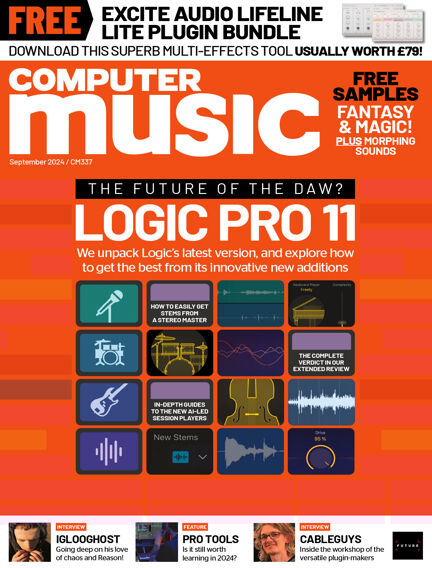 10 July, 2024 - Computer Music Magazine - 1000's of magazines in one app