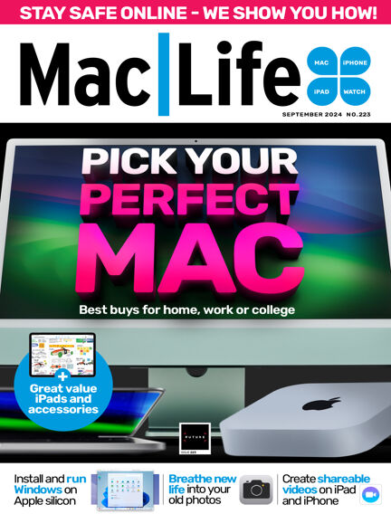 13 August, 2024 - Mac Life Magazine - 1000's of magazines in one app