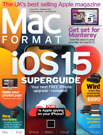 21 September, 2021 - MacFormat Magazine - 1000's of magazines in one app