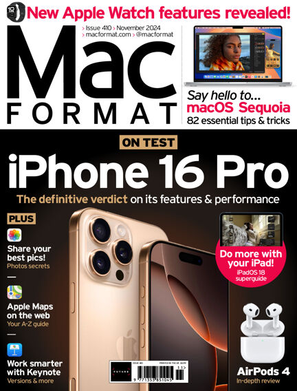 15 October 2024 - MacFormat Magazine - 1000's of magazines in one app