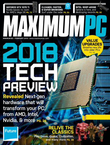 09 January, 2018 - Maximum PC Magazine - 1000's of magazines in one app