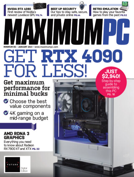 3 January 2023 - Maximum PC Magazine - 1000's of magazines in one app