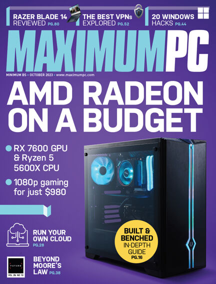 12 September, 2023 - Maximum PC Magazine - 1000's of magazines in one app