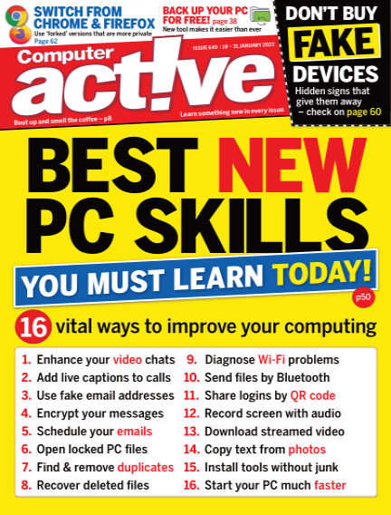 18 January, 2023 - Computeractive Magazine - 1000's of magazines in one app