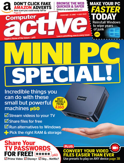 21 June, 2023 - Computeractive Magazine - 1000's of magazines in one app
