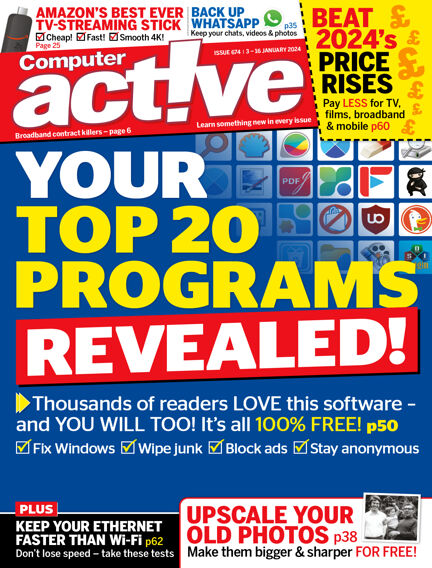 03 January, 2024 - Computeractive Magazine - 1000's of magazines in one app