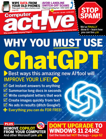 29 January, 2025 - Computeractive Magazine - 1000's of magazines in one app
