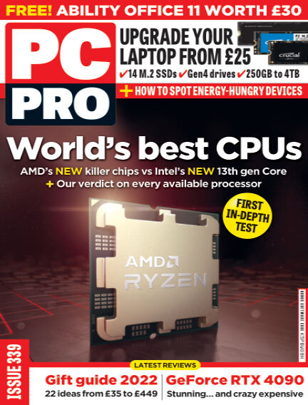 10 November, 2022 - PC Pro Magazine - 1000's of magazines in one app